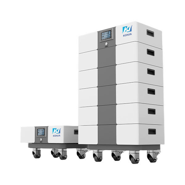KonJa 288V 100Ah Stackable Solar Batteries 28.8kWh Stackable High ...